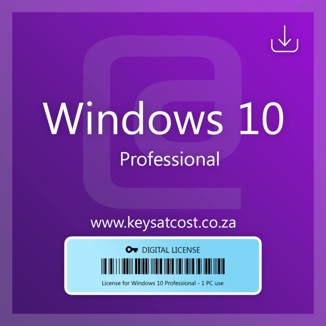 Windows 10 Professional 32 64 Bit OEM Key With Sticker